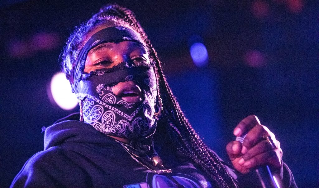 Leikeli47 Hides Her Face, But Not Her Love For Her Fans – StayUp.News